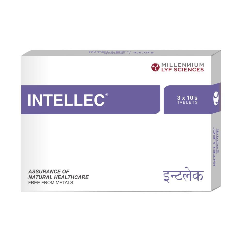 Millennium Herbal Intellec Tablets - 120 Tablets - DesiPick