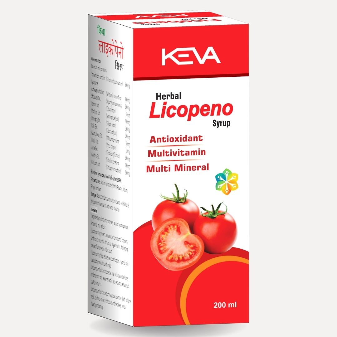 Keva Licopeno Syrup - 200 ml - DesiPick