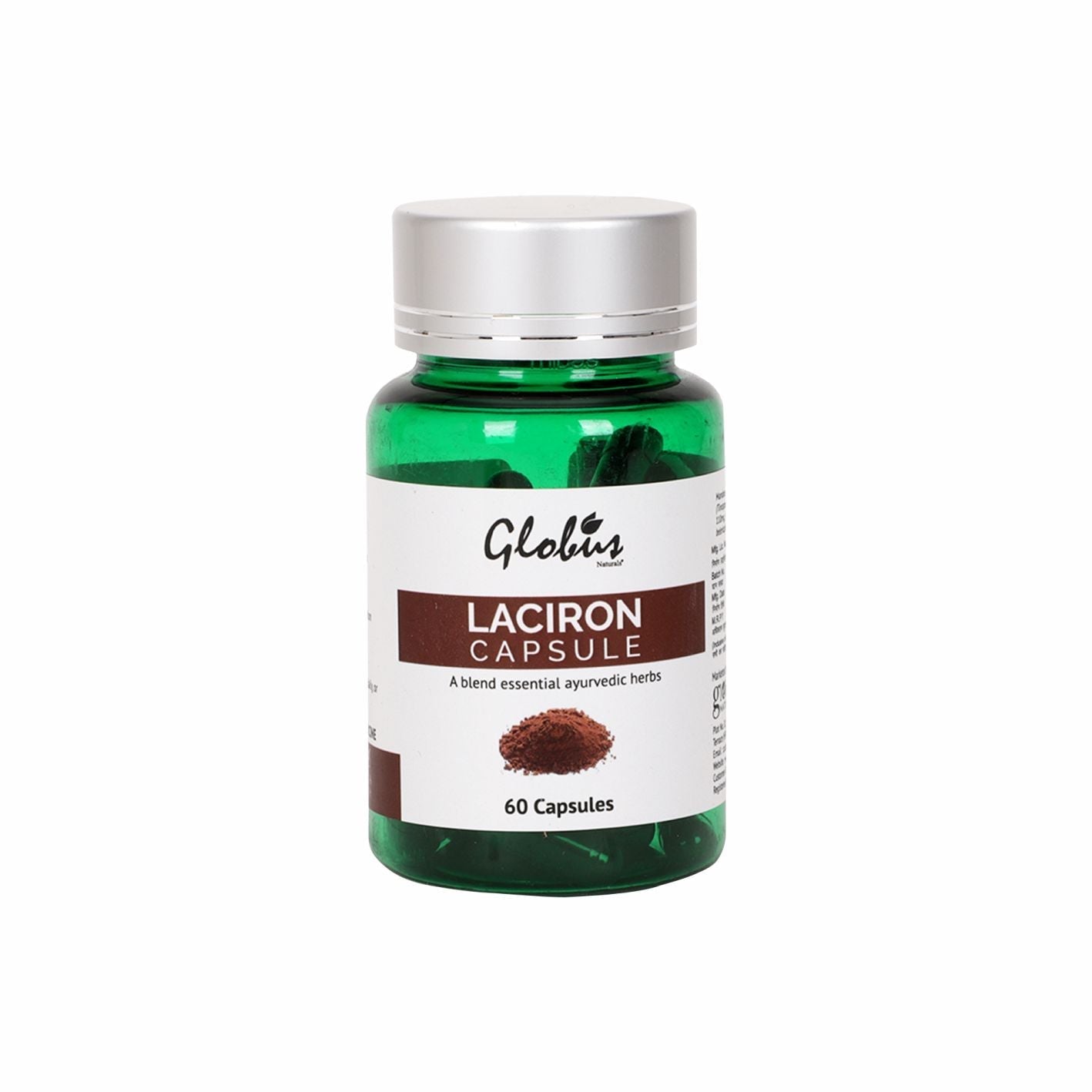 Globus Naturals Laciron Plant Based Iron Capsules - 60 tabs - DesiPick