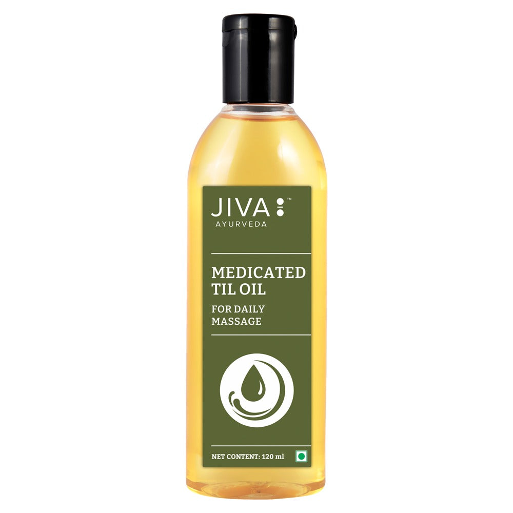 Jiva Ayurveda Medicated Til Oil - DesiPick