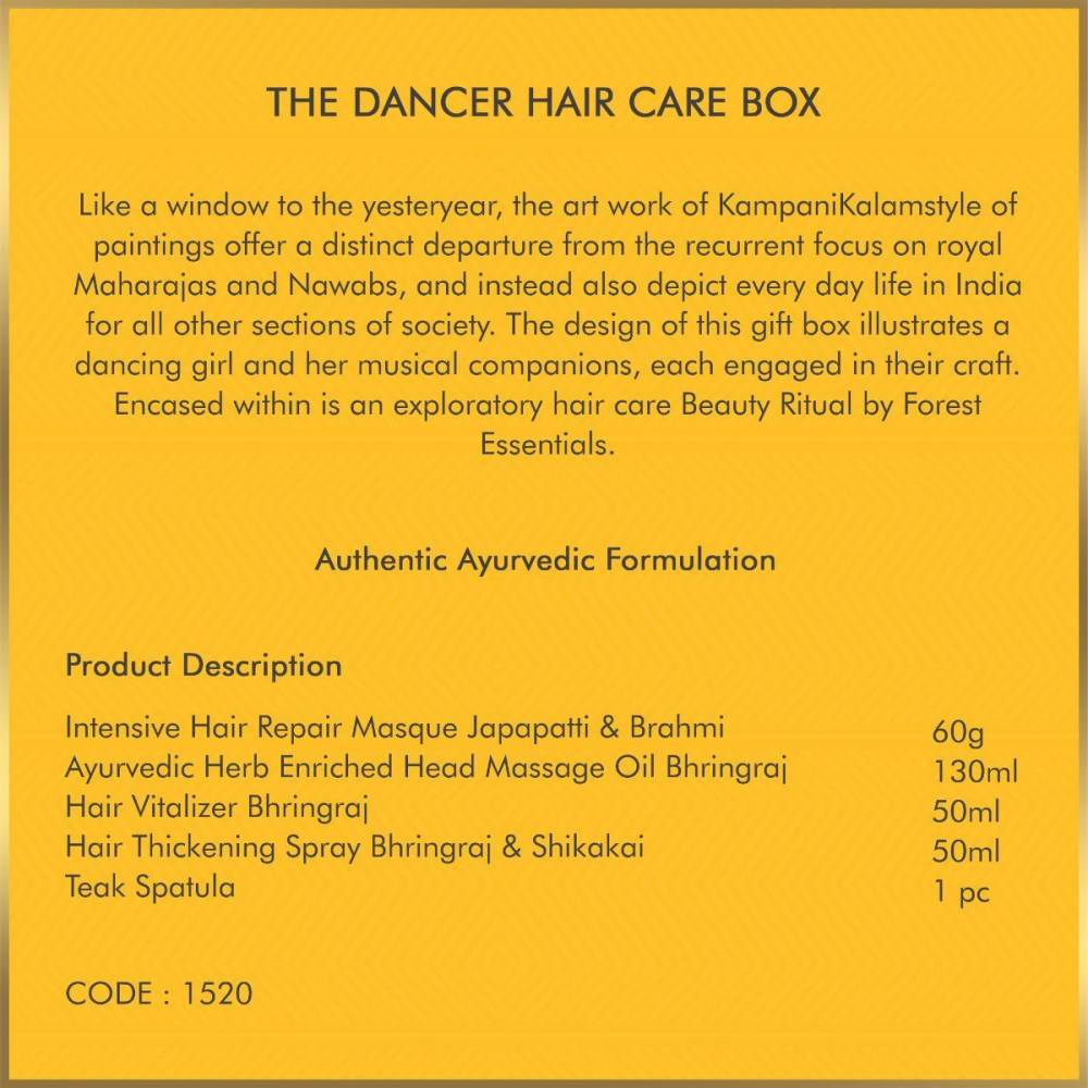 Forest Essentials The Dancer Hair Care Selection - DesiPick