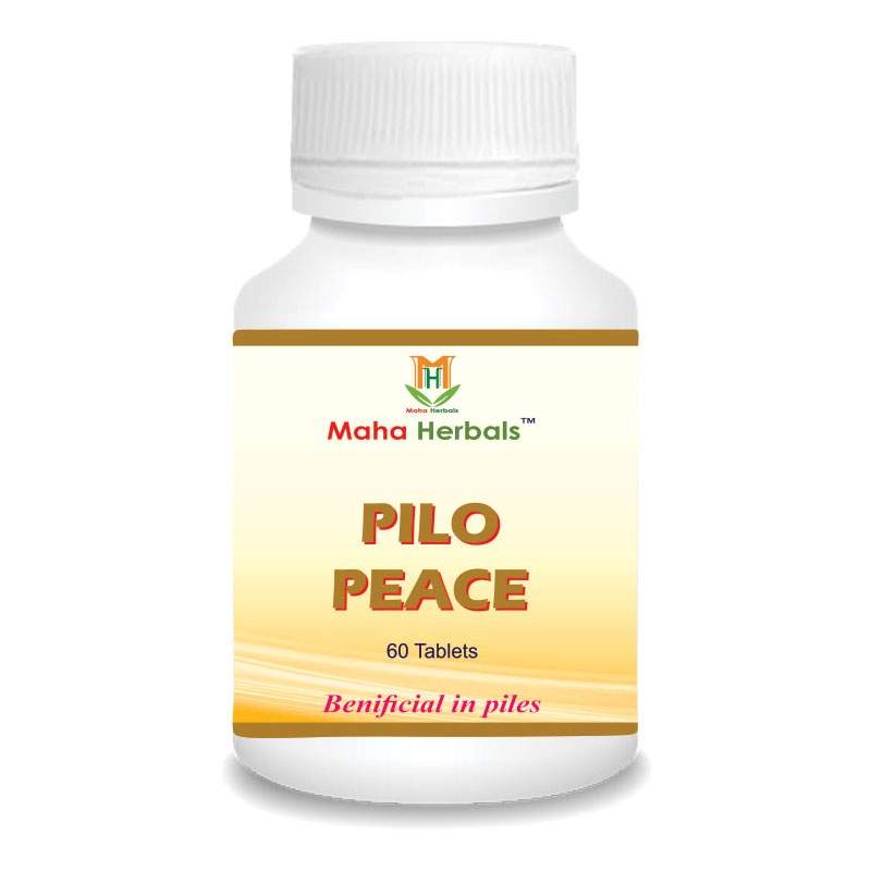 Maha Herbals Pilo Peace - 60 Tablets - DesiPick
