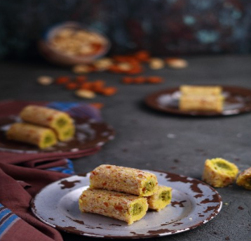 Almond House Badam Kesar Roll - DesiPick