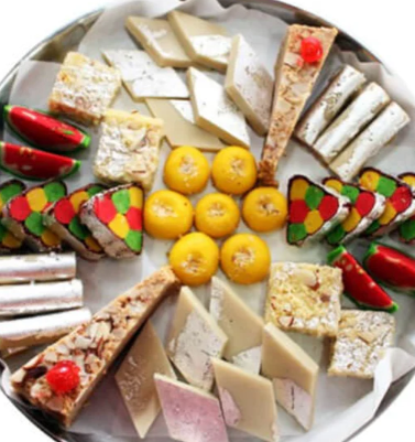 Pullareddy Assorted Kaju Sweets 500gms - DesiPick