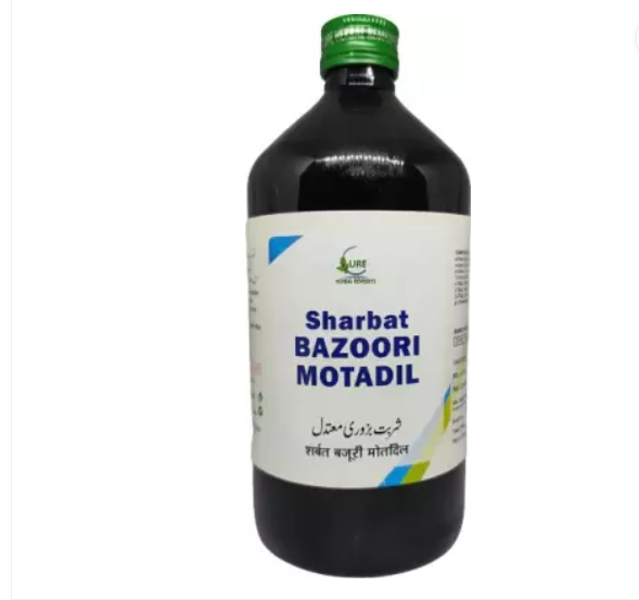 Cure Herbal Remedies Sharbat Bazoori Motadil - DesiPick