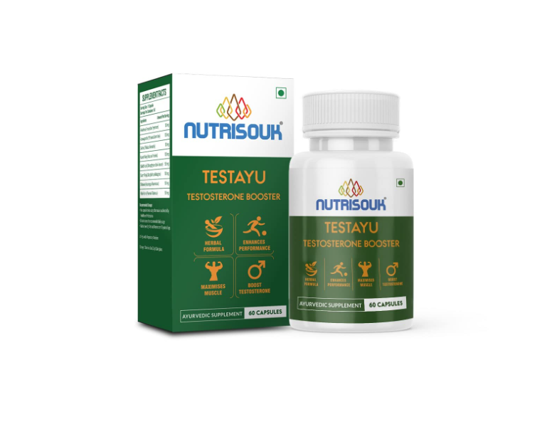 Nutrisouk Testayu Organic Plant based Testosterone Booster - 60 Capsul ...