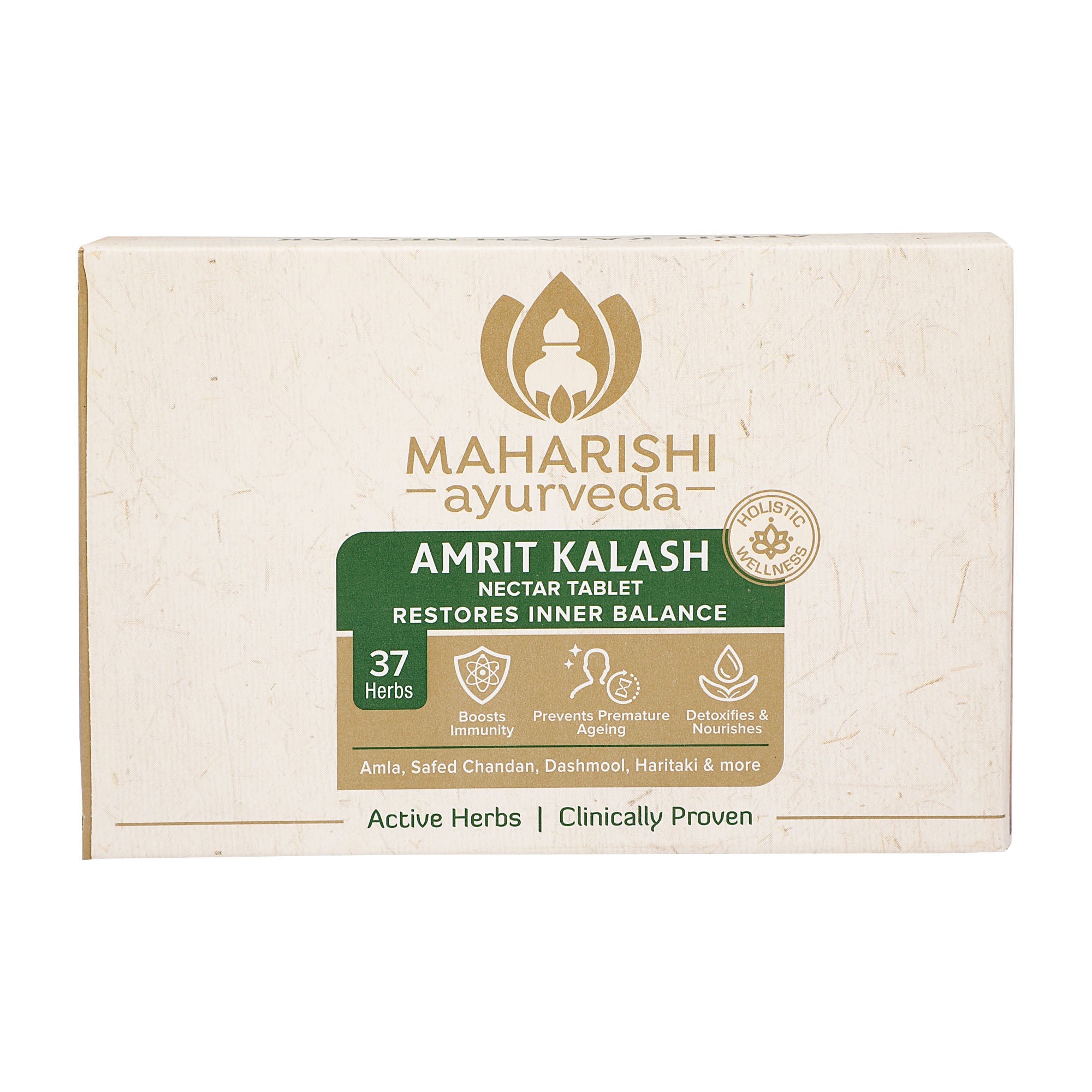 Maharishi Ayurveda Amrit Kalash Nectar (Sugar Free - 60 Tablets in str ...