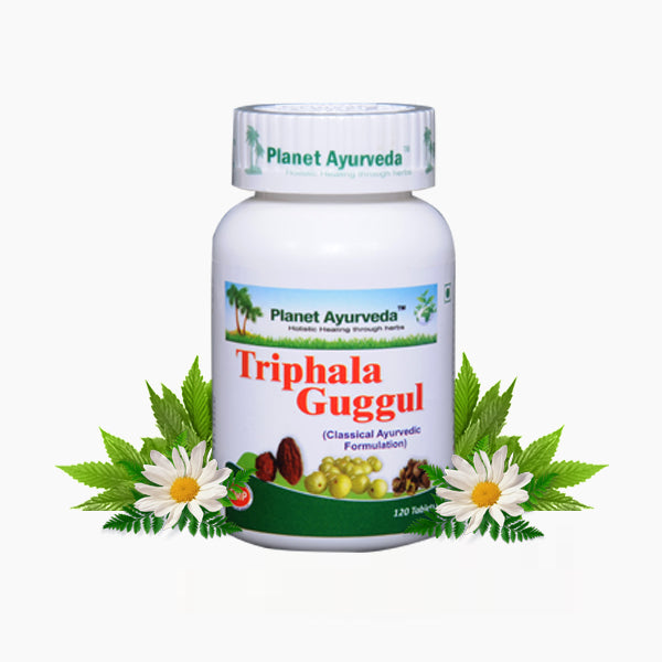 Planet Ayurveda Triphala Guggul - 120 tabs - DesiPick