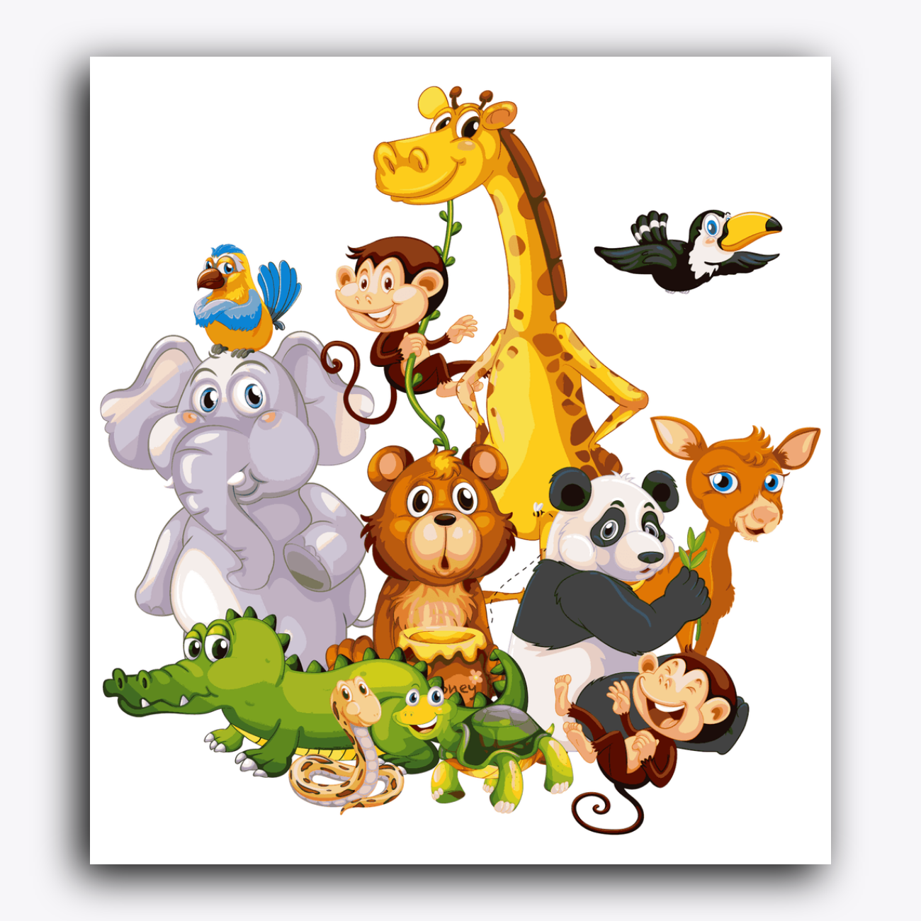 Paint Waint Jungle Crew - DesiPick