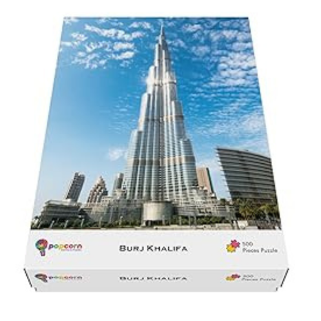 Popcorn Games & Puzzles with Architectural Marvels of Burj Khalifa 500 ...