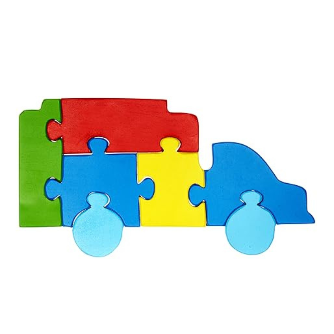 Skillofun Wooden Take Apart Puzzle Large Truck Multi Color - DesiPick