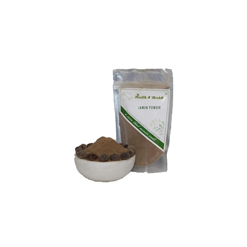 Health & Herbs Jamun Guthli Powder - DesiPick