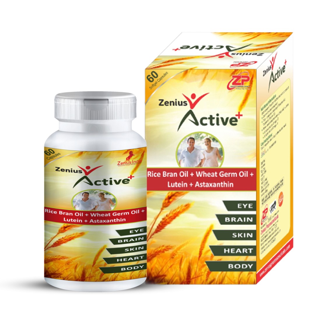 Zenius Active Plus Capsules - 60 Caps - DesiPick
