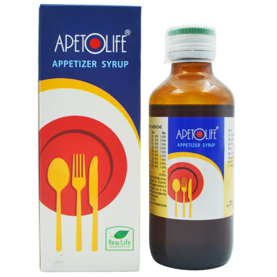 New Life Apetolife Syrup - 100 ml - DesiPick
