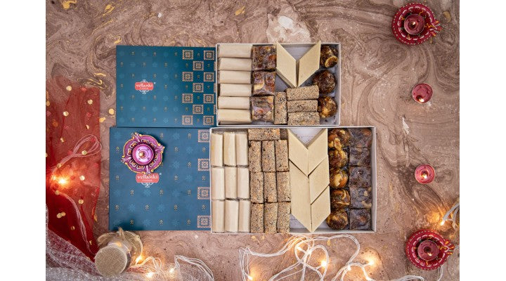 Vellanki Foods Assorted Dry Fruit Sweets - DesiPick