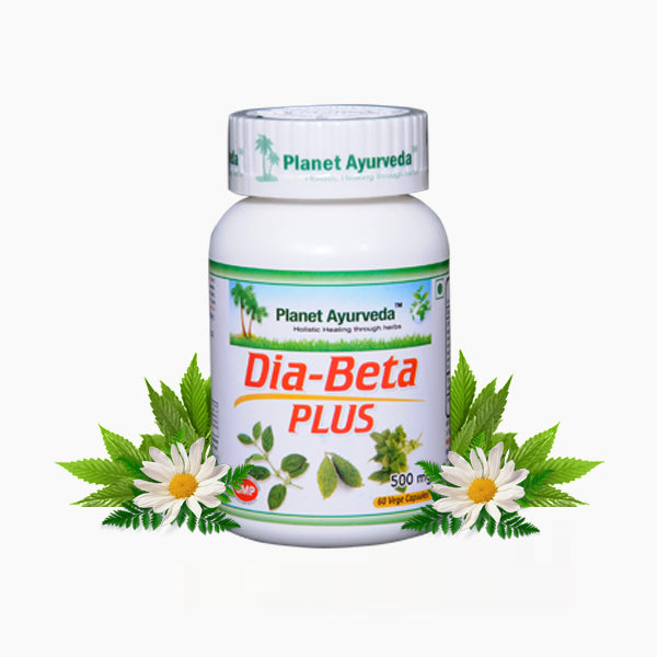 Planet Ayurveda Dia Beta Plus Capsules - 60 tabs - DesiPick