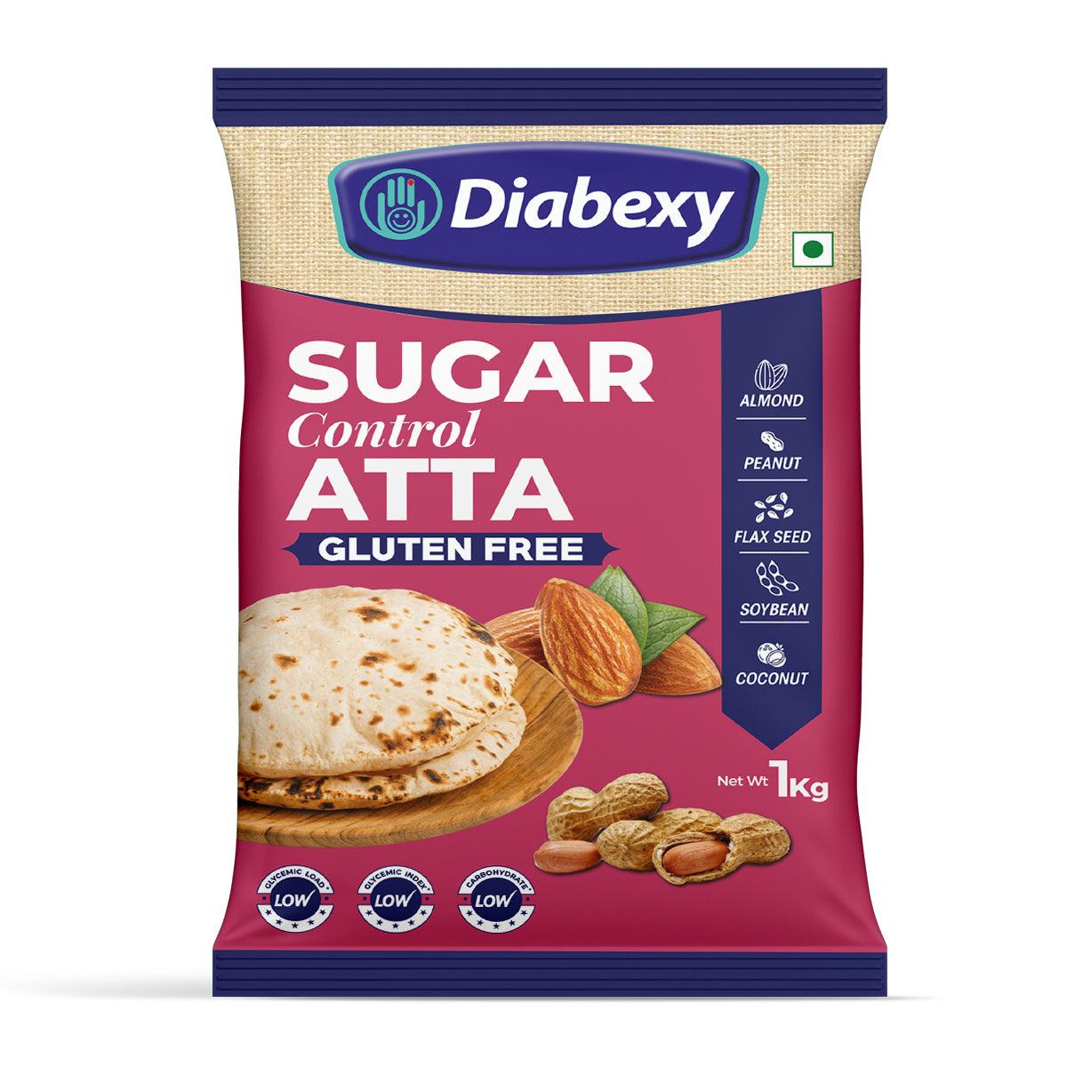 Diabexy Sugar Control Atta Gluten Free - 1 kg - DesiPick