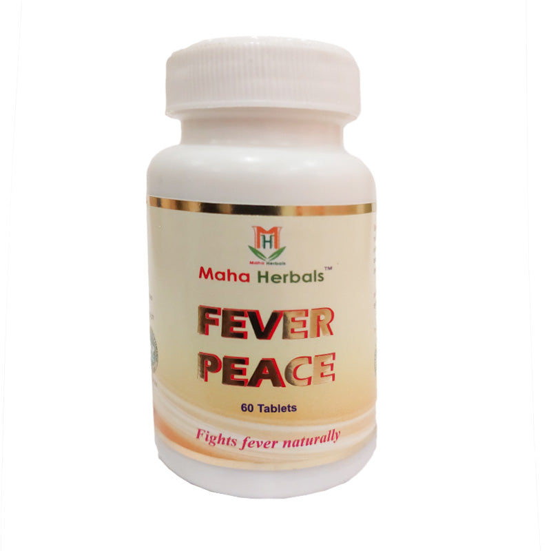 Maha Herbals Fever Peace - 60 Tablets - DesiPick
