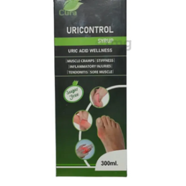 Cura Uri Control Syrup - 300 ml - DesiPick