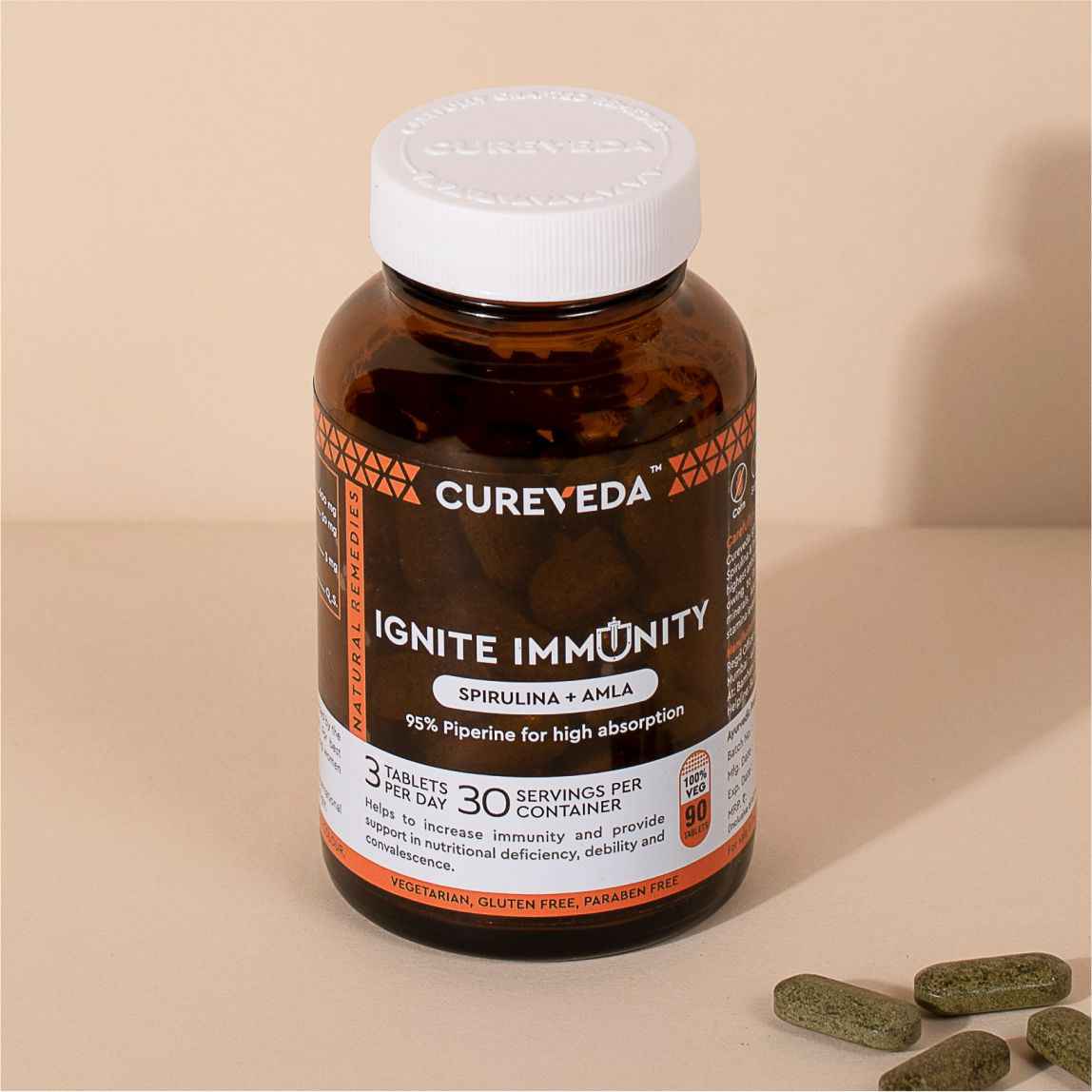 Cureveda Ignite Immunity - 90 Tablets - DesiPick