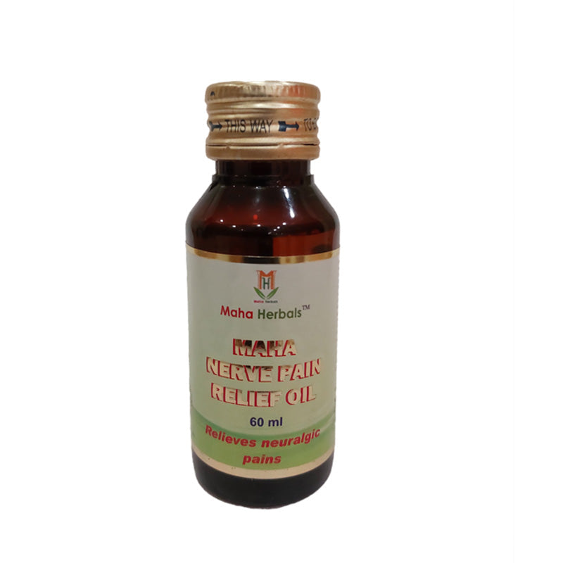 Maha Herbals Maha Nerve Pain Relief Oil - 100 gms - DesiPick