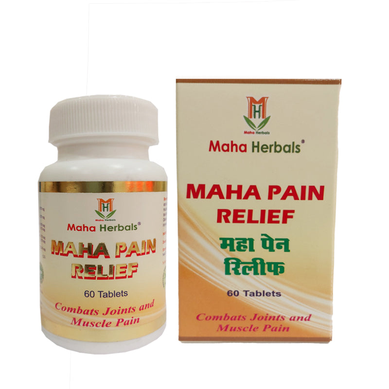 Maha Herbals Maha Pain Relief Tablet - 60 - DesiPick