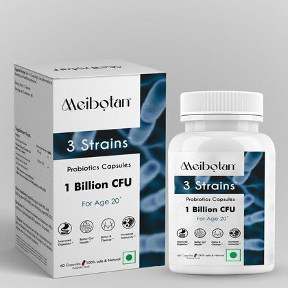 Meibotan 3 Strains with 1 Billion CFU - 30 caps - DesiPick