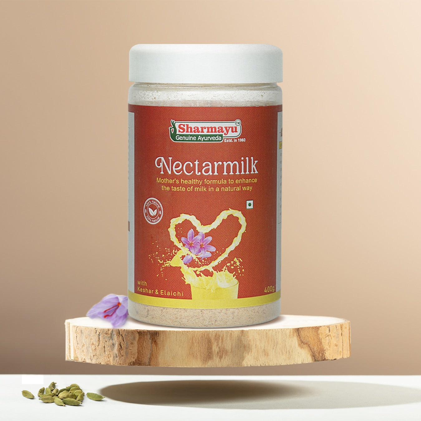 Shatrmayu Ayurveda Nectarmilk - 400 gms - DesiPick