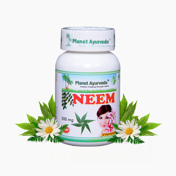 Planet Ayurveda Neem Capsules - 60 tabs - DesiPick