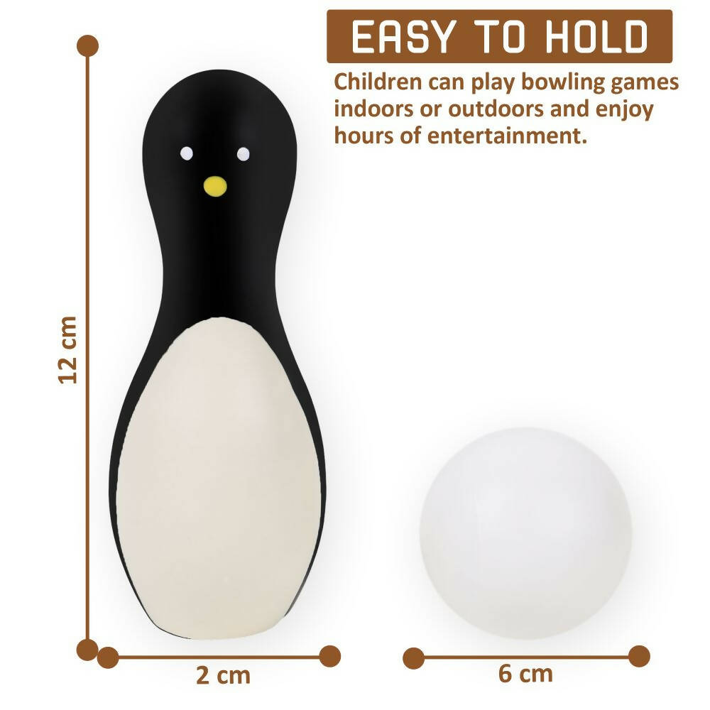 Matoyi Penguin Bowling Pin & Rainbow Stacker Combo - DesiPick