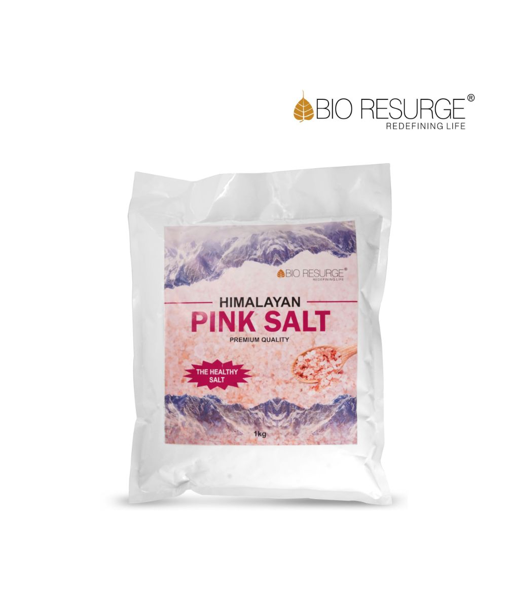 Bio Resurge Himalayan Pink Salt - 1000 gms - DesiPick
